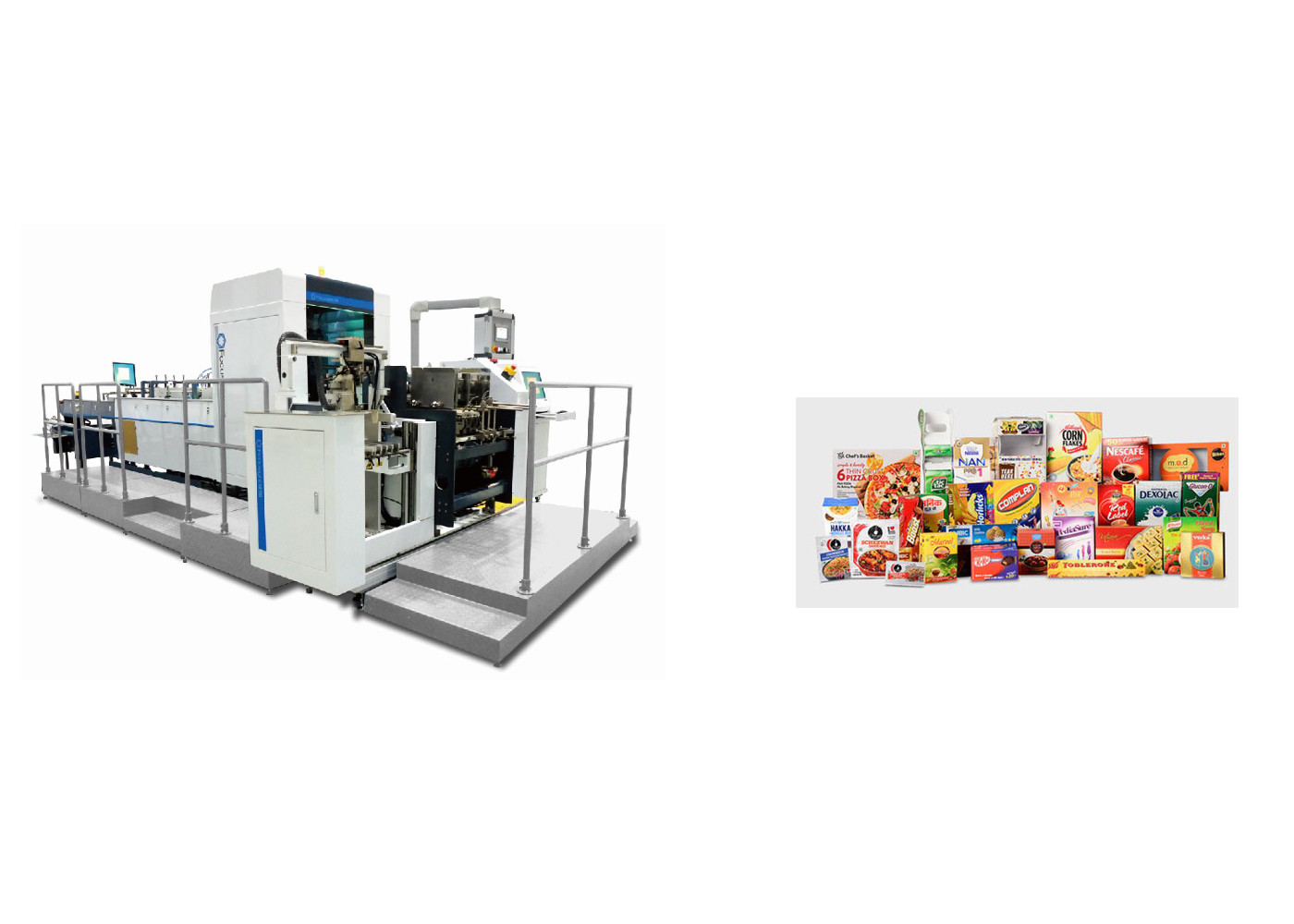 Focusight Surface Detection Equipment For Cosmetics / Fragrance Folding ...