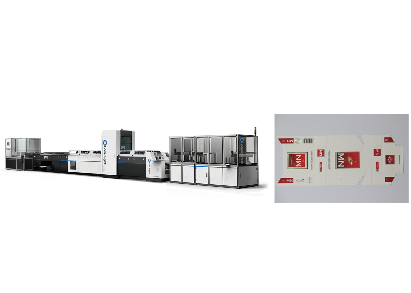 8T Automated Visual Inspection Equipment For Big Cartons / Corrugated Boxes