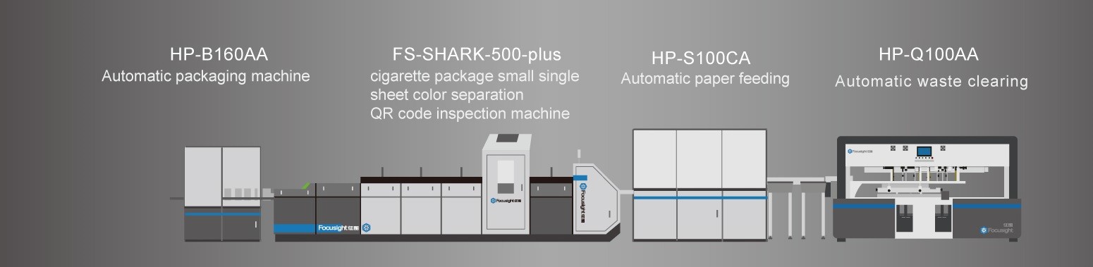 250gsm 90000 Sheets/Hour Printing Focusight Inspection Machine Closed ...